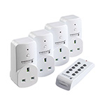 4 pack of Remote Controlled Sockets - ENER002-4 | Energy Saving ...
