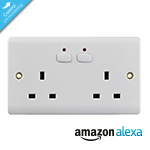 Smart Double Socket (White) - MIHO007 | Energy Saving Products | Energenie